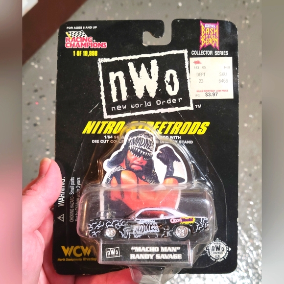Toys | Vintage Racing Champions Nwo Wcw Nitrostreetrods Wrestling Macho ...